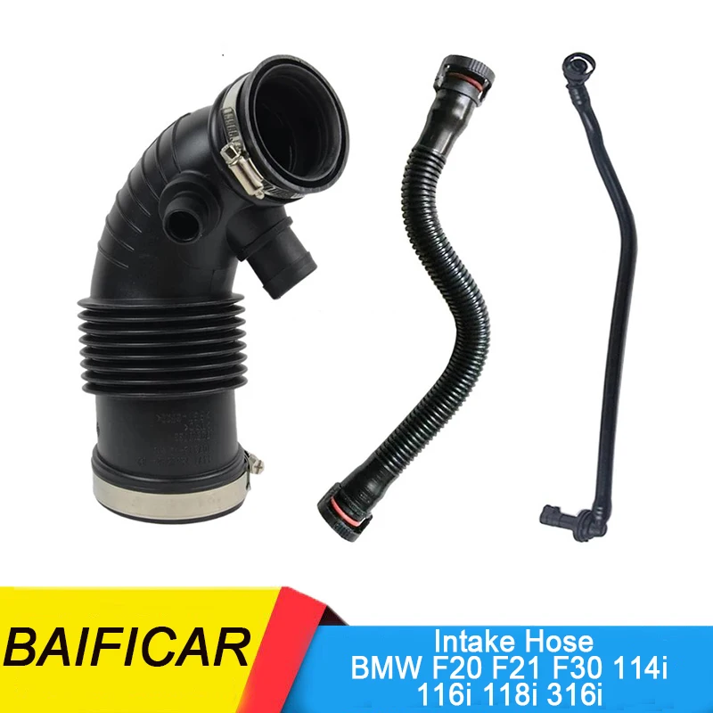 Baificar-Band-New-Air-Duct-Filtered-Pipe-Air-Intake-Hose-With-Steel ...