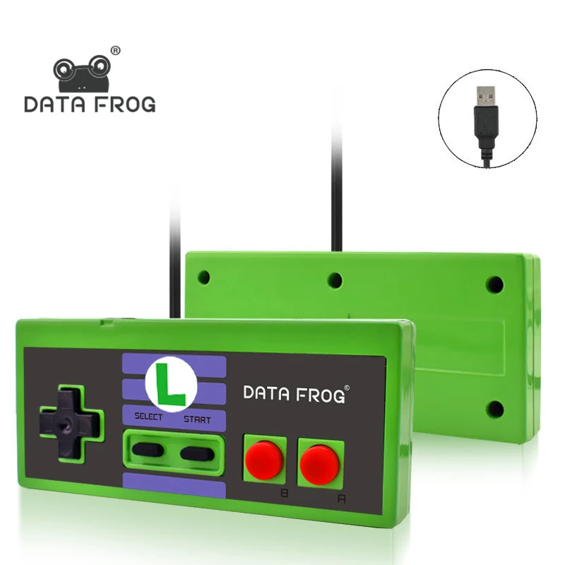DATA-FROG-Wired-USB-Controller-for-NES-Games-Retro-Super-Classic ...