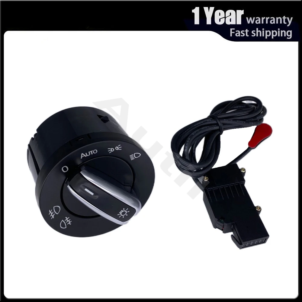 Car Headlight Fog Lamp Control Switch Button With Sensor For Vw ...