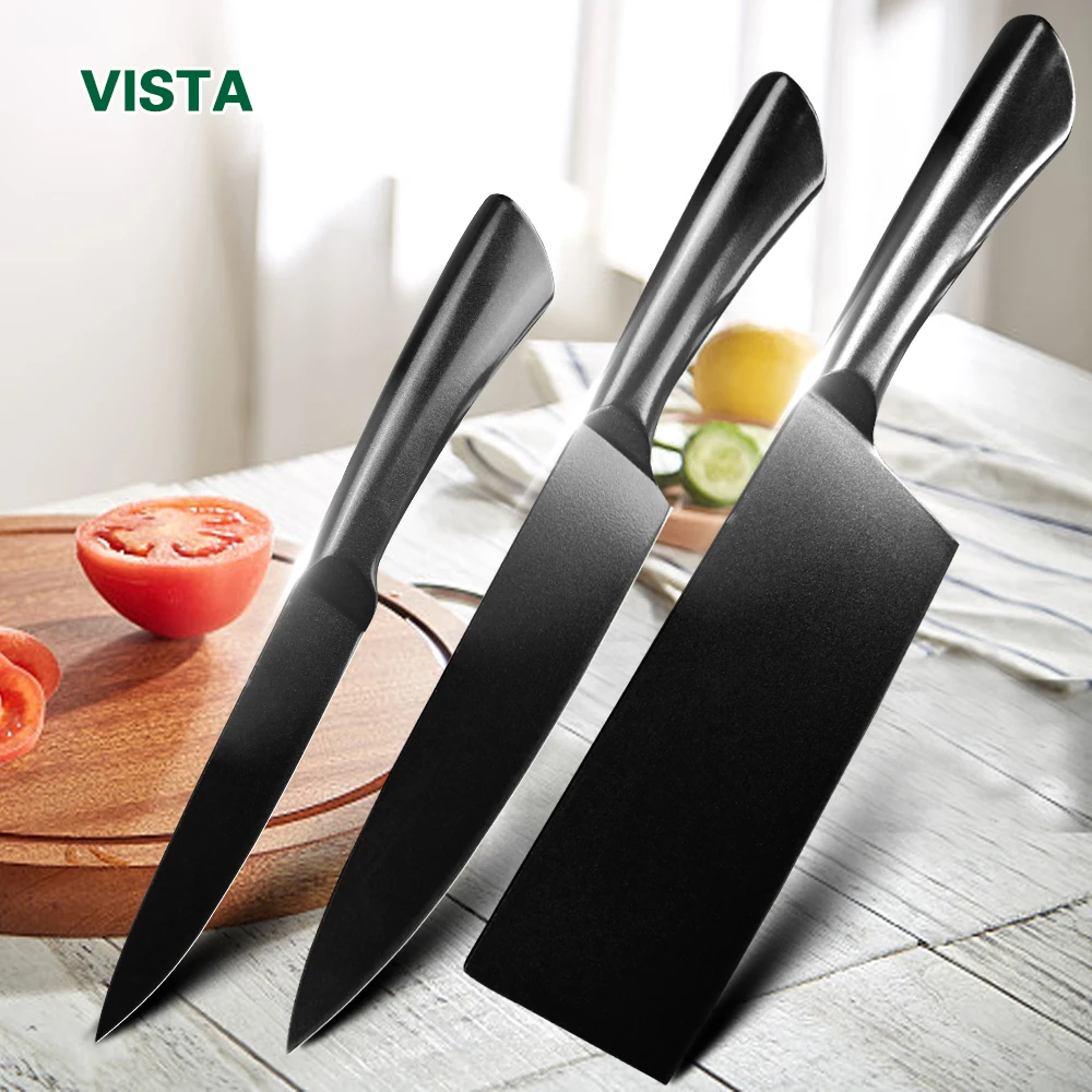 Kitchen-Knife-Non-stick-Coated-Japanese-Chef-Knife-Meat-Cleaver-with ...
