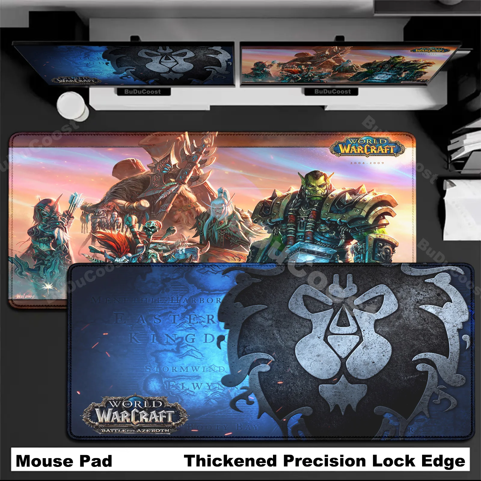HD-Print-Rubber-Gaming-Lock-Edge-Mouse-Pad-Lich-King-Table-Pad-Game ...