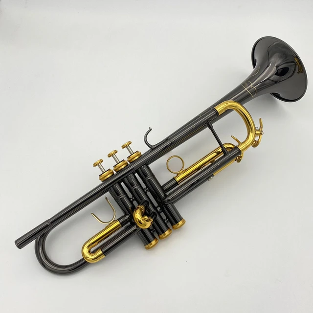 Black Trumpet Instrument