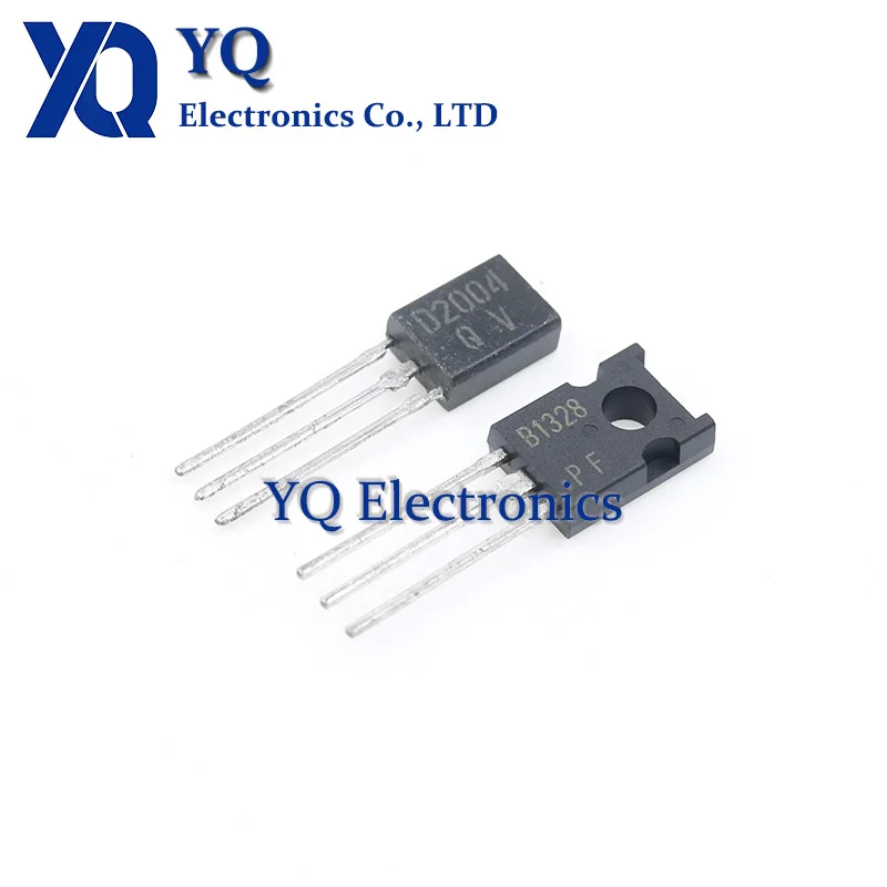 5Pair/lot New Original 2SD2004 D2004 2SB1328 B1328 TO-92LS Power Transistor