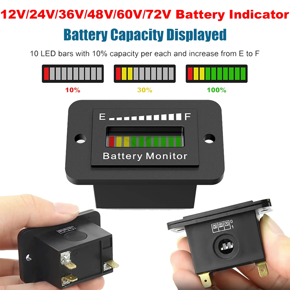 Golf Cart Lithium Battery Meter: The Essential Tool for Accurate Power ...