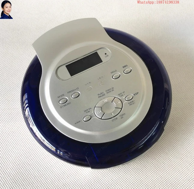 Portable CD Player Walkman Bass Boost System High Quality Music ...