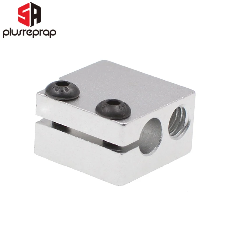 V6 Volcano Aluminium Heater Block For Print Head Hot End Heating Block ...