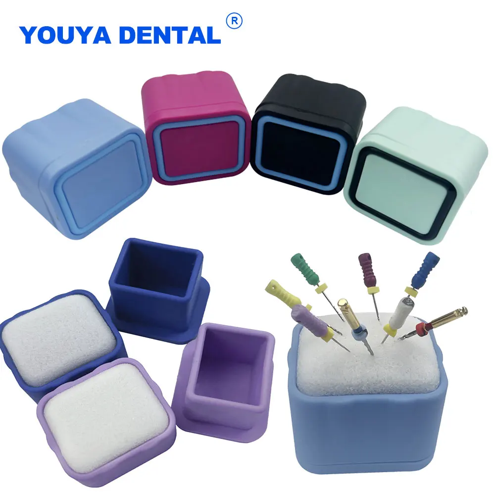 1pcs-Dental-Endo-File-Clean-Holder-With-Sponge-Endodontics-Root-Canal ...