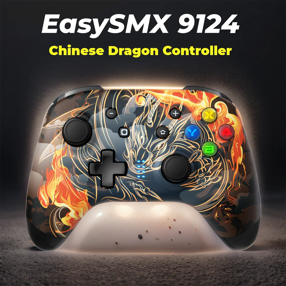 EasySMX-9124-Wireless-Gamepad-Dragon-Controlador-Bluetooth-compat-vel ...