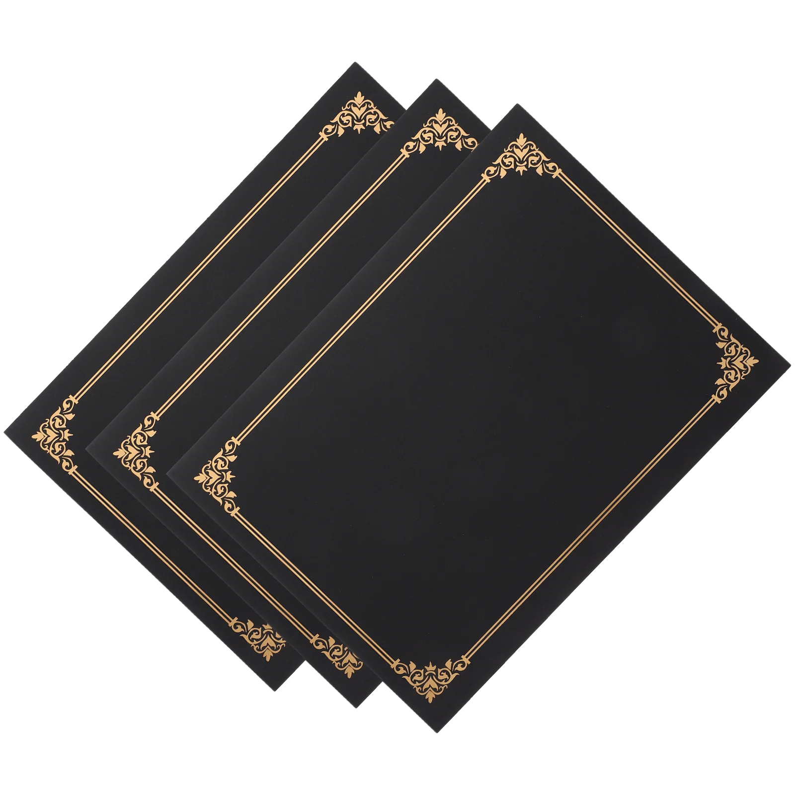 3-Pcs-Certificate-Cover-Paper-Folder-Letter-of-Appointment-Graduation ...