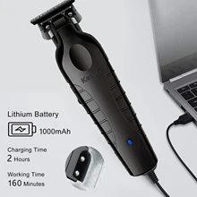 Kemei KM 2296 KM 2299 KM 1102 Professional Hair Clipper Kit Barbeador Elétrico Máquina De Corte ...
