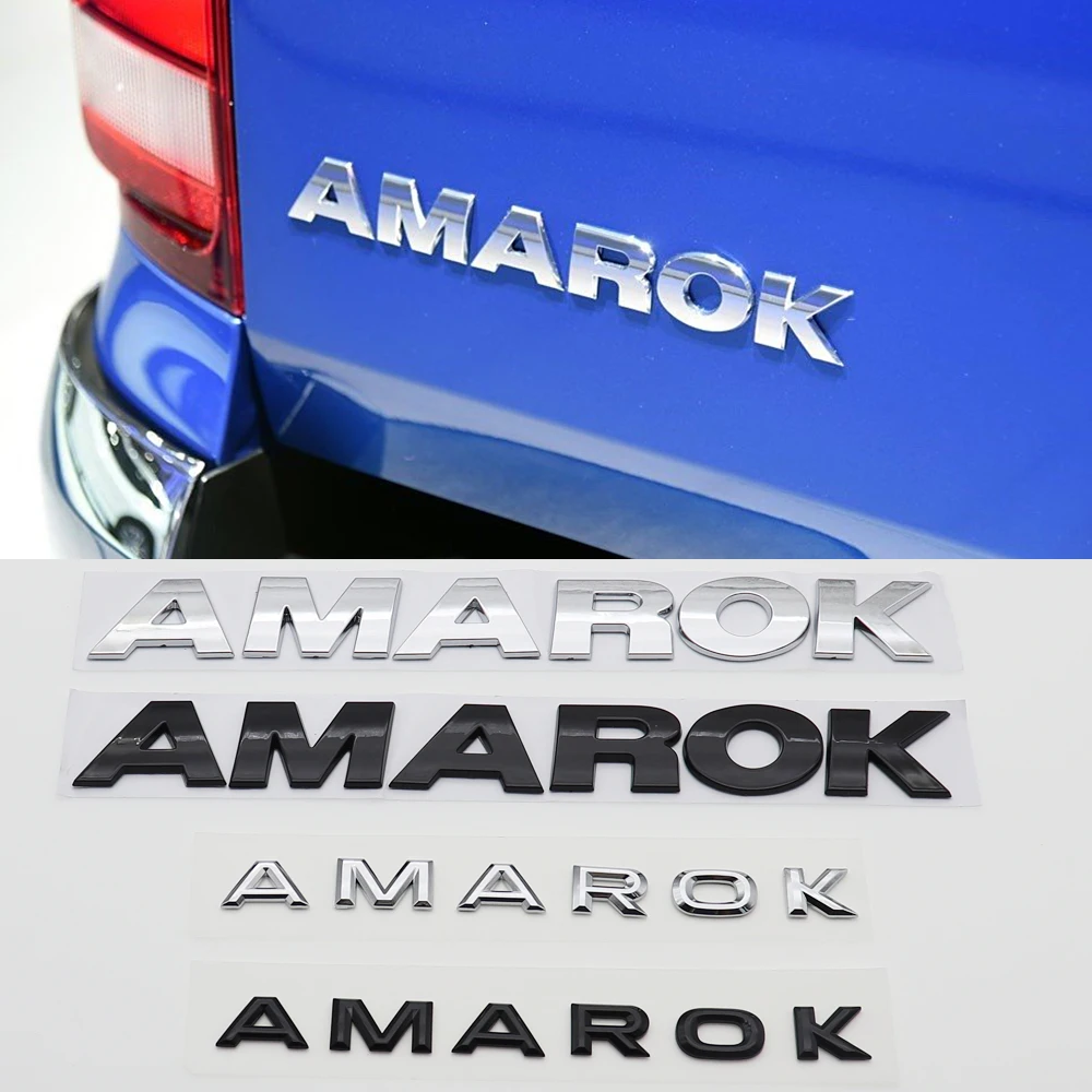 1-unidad-3D-ABS-AMAROK-letra-de-coche-Logo-pegatina-cola-parachoques ...