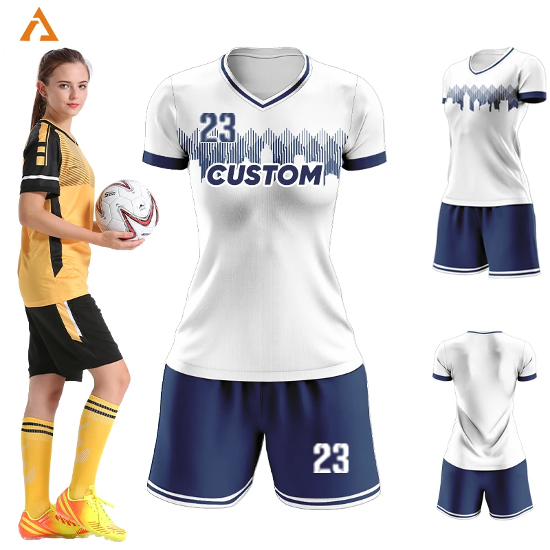 Fully-Sublimation-Female-Soccer-Uniform-Personalized-Custom-Breathable ...