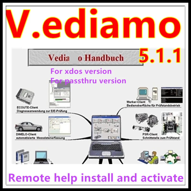 Newest Vediamo 5.01.01 software free help install install activate ...