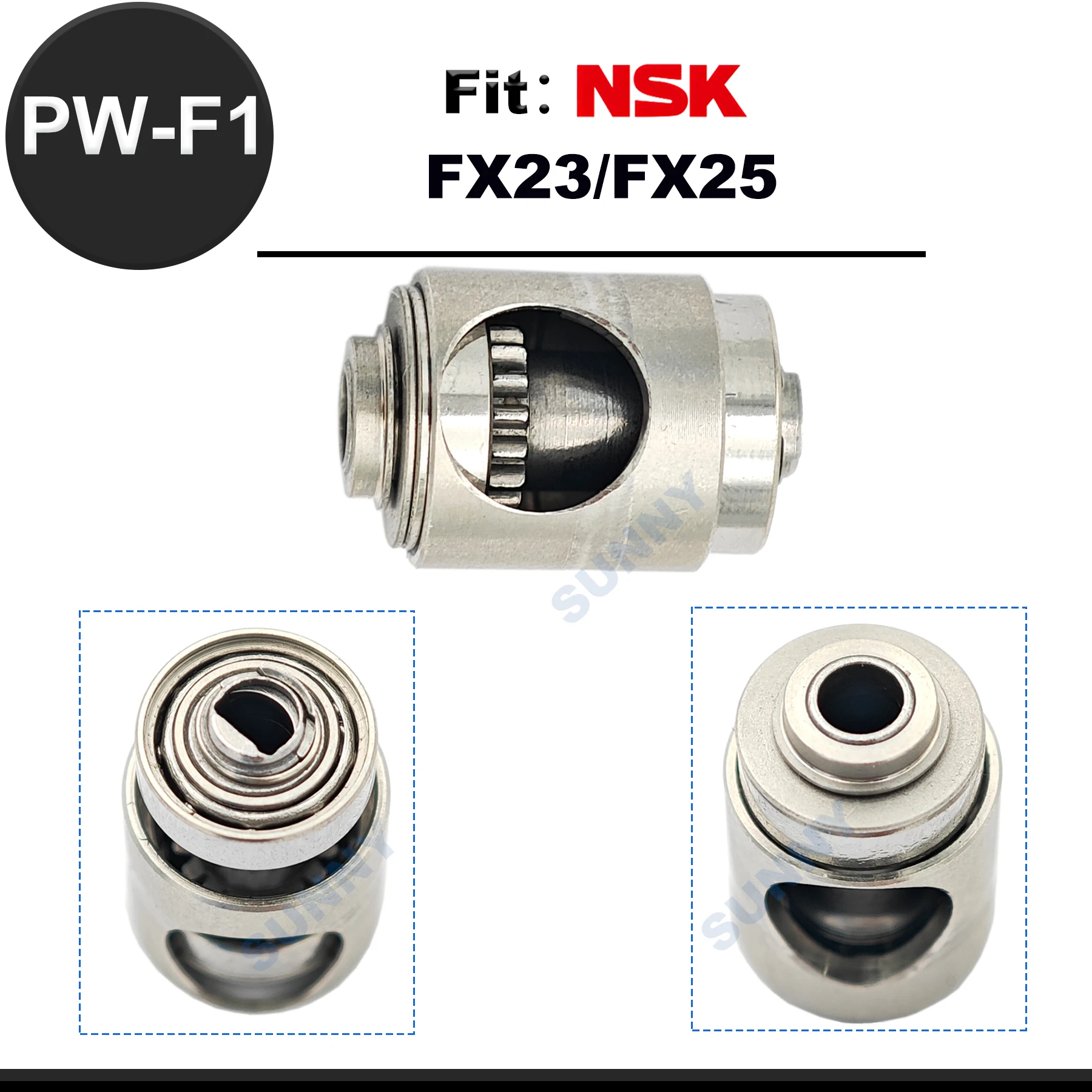 Rotor de cartucho Dental compatible con NSK FX23 FX25, Rotor de baja ...
