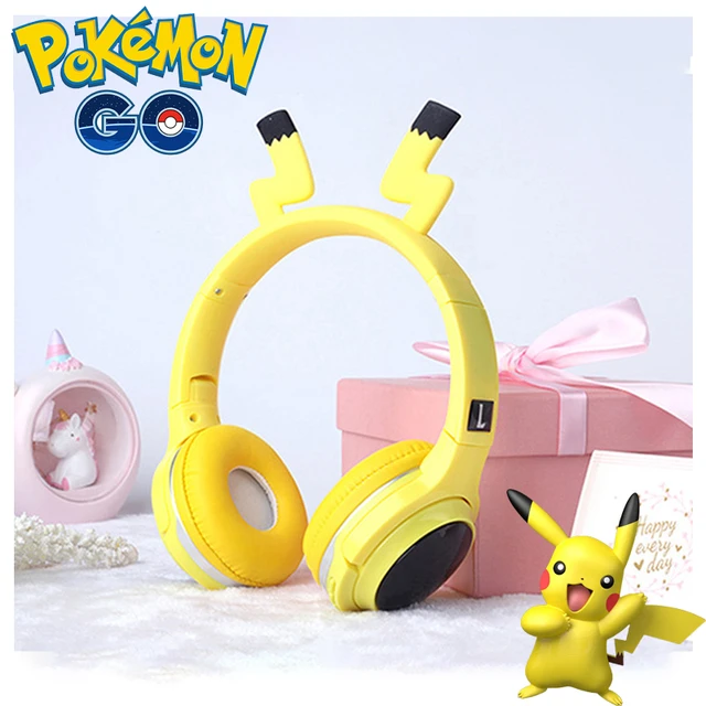 Cute Pikachu With Headphones