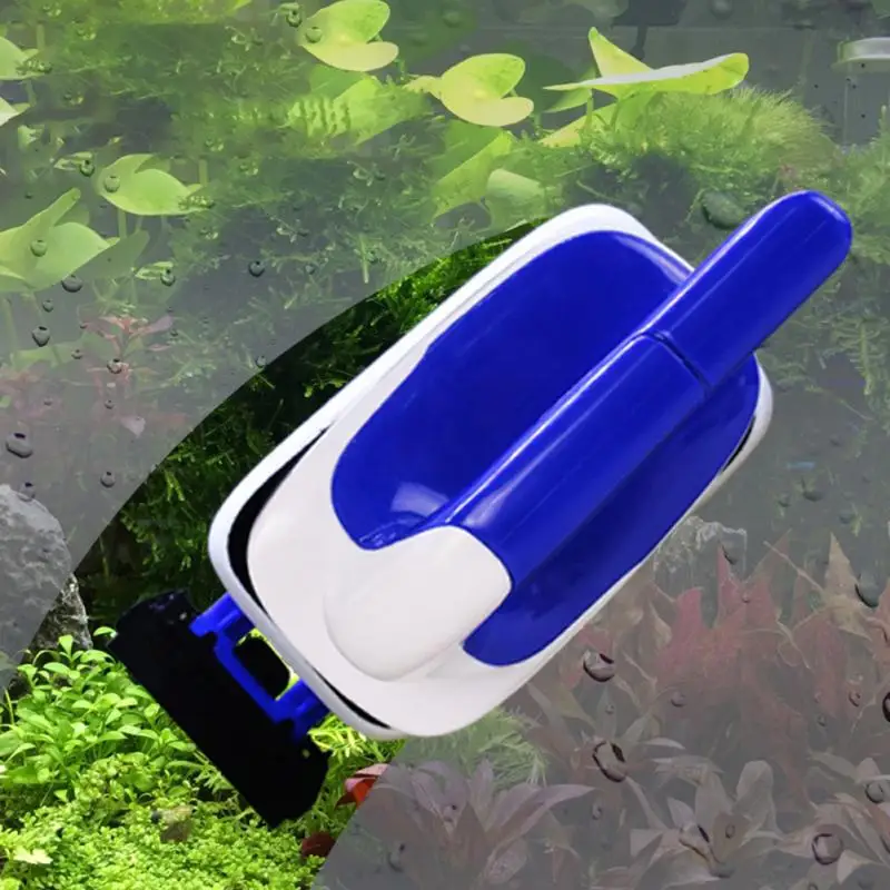 Floating-Magnetic-Clean-Brush-Aquarium-Fish-Tank-Glass-Algae-Scraper ...