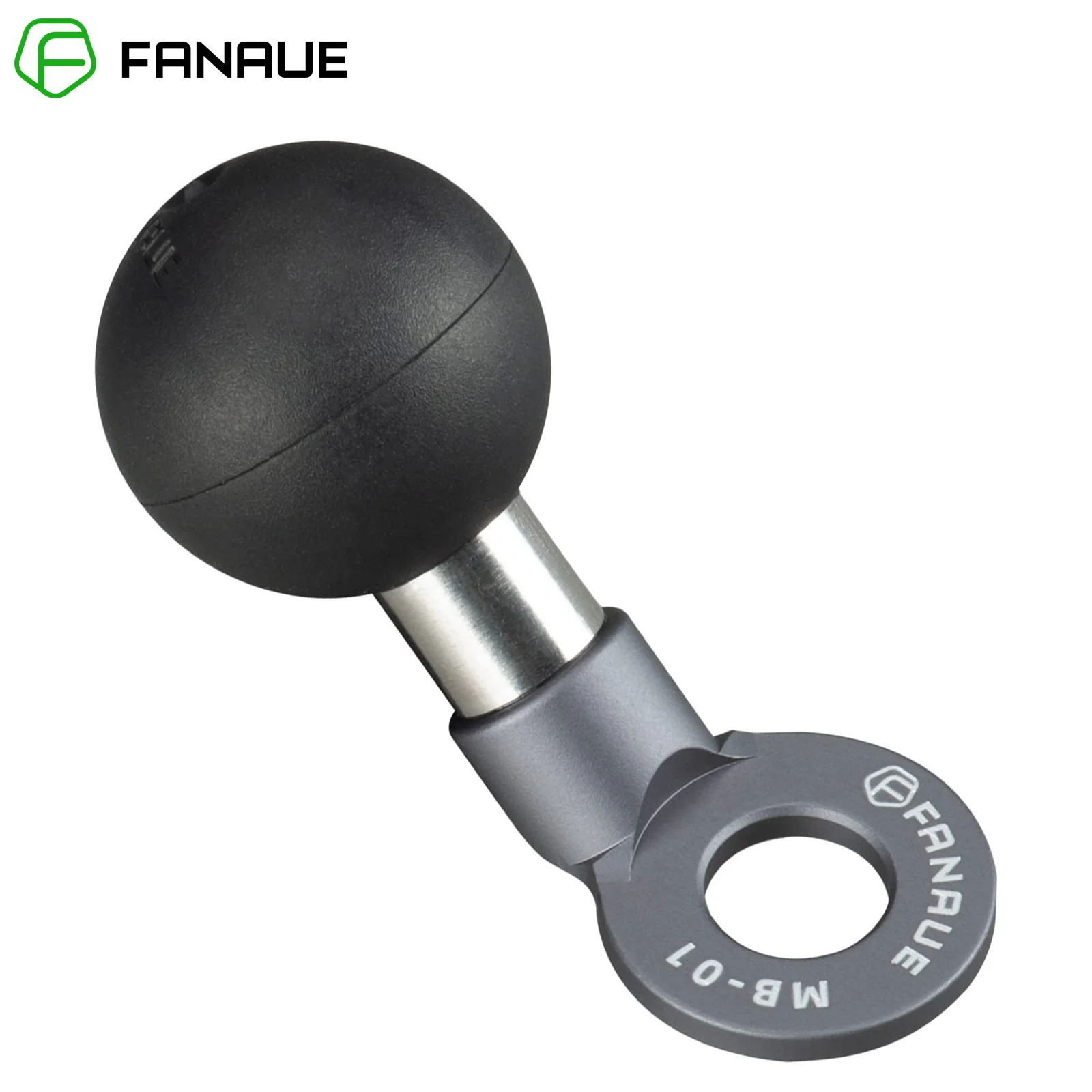 FANAUE Angled Bolt Head Adapter Ball with 10mm Hole Support Motorcycle ...