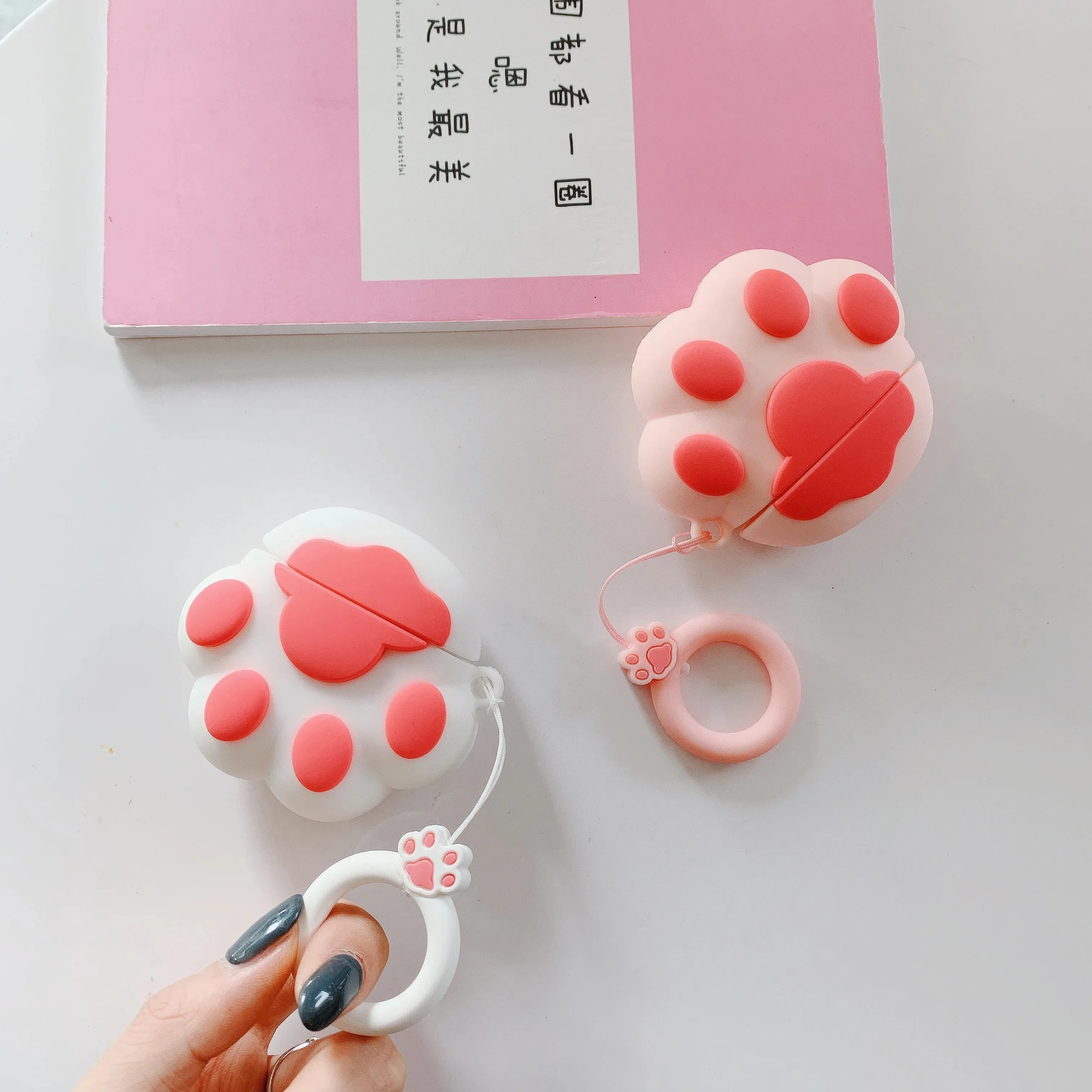 Cat-s-paw-cartoon-earphone-case-For-Original-Air-Pro-6-TWS-Case-For ...