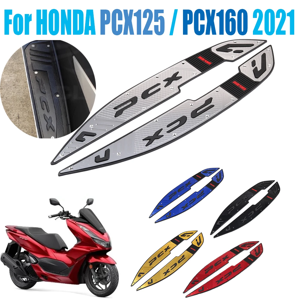 For-Honda-PCX125-PCX160-PCX-125-160-2021-Motorcycle-Footpads-Front ...