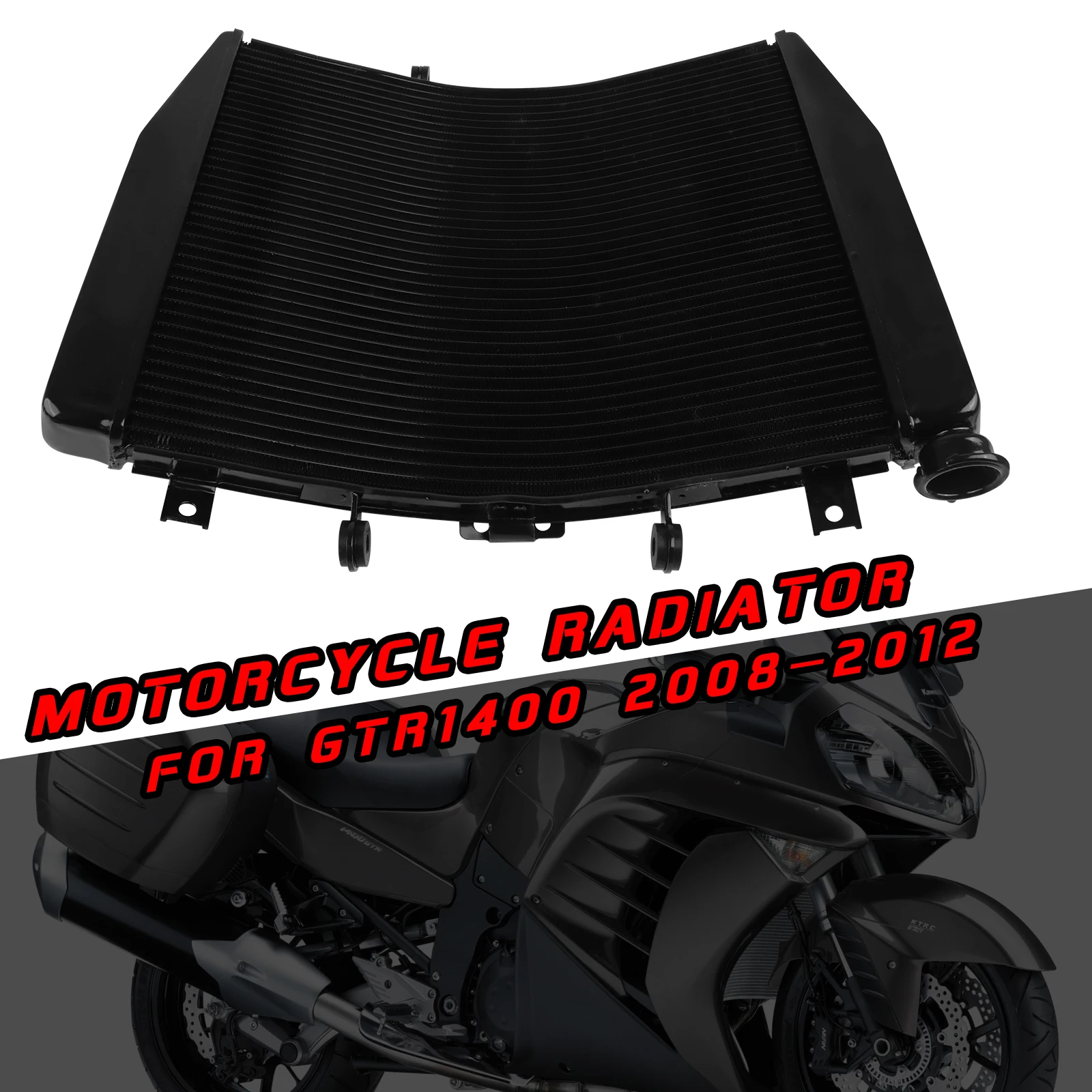 Kawasaki Gtr 1400 Radiator | Water Tank Spare Part | Motorcycle ...