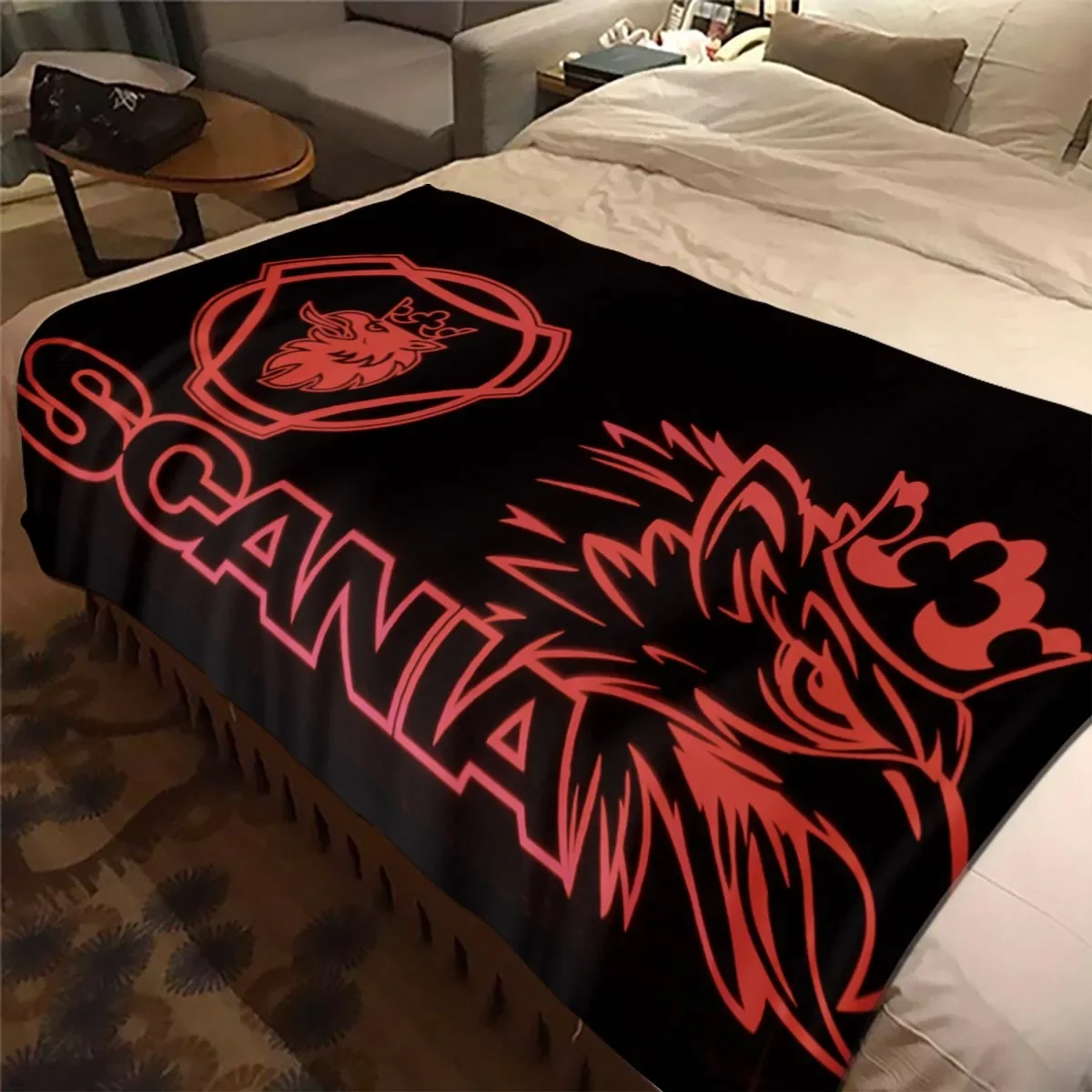 Scania-Truck-Logo-Blanket-Flanela-Quente-Confort-vel-Adequado-para-Sof ...