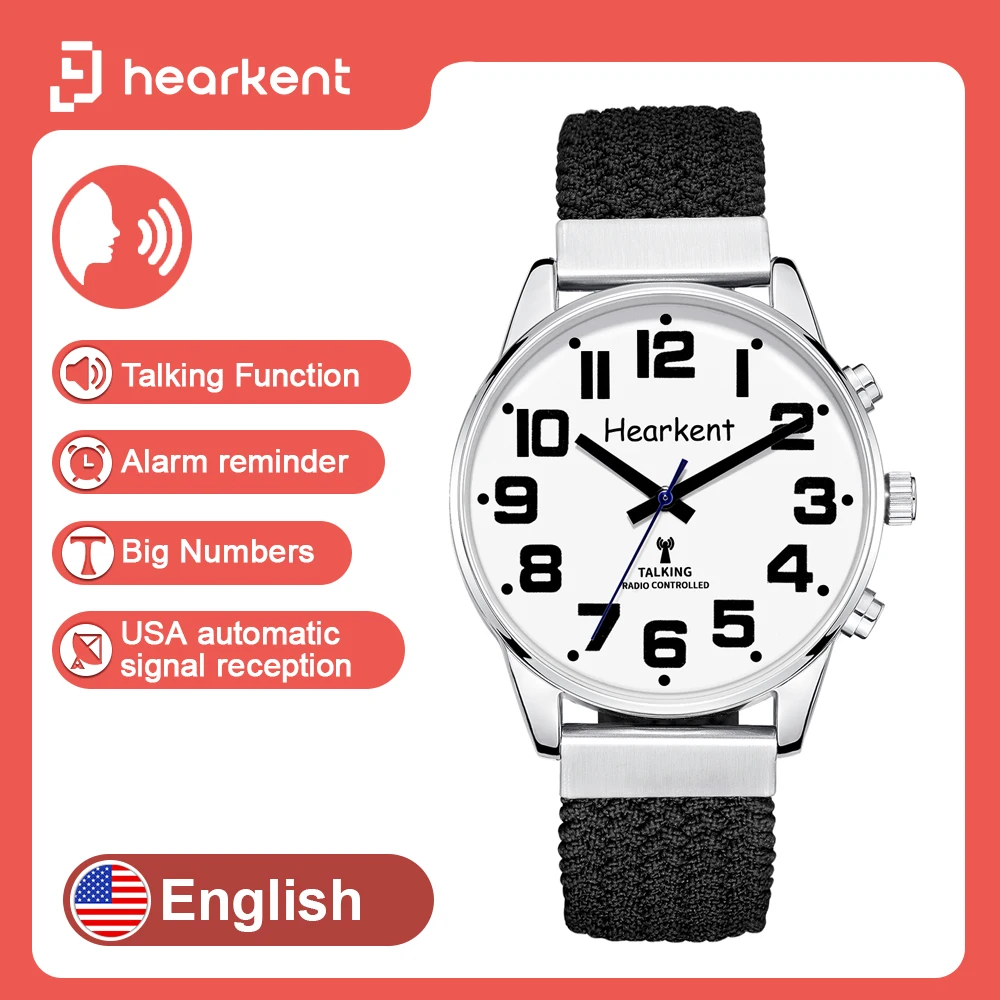 Hearkent-Talking-Watch-Men-Hourly-Chime-for-Visually-impaired-Blind ...