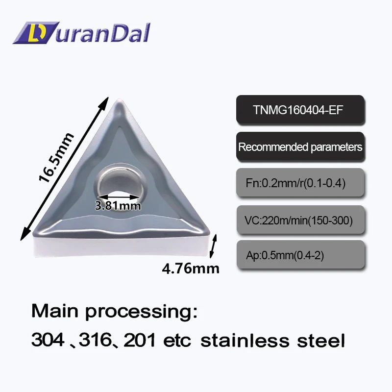 10PCS-TNMG160404-EF-LP8025-Carbide-Inserts-Turning-Tools-CNC-Lathe-Machining-Tool-for-Stainless ...