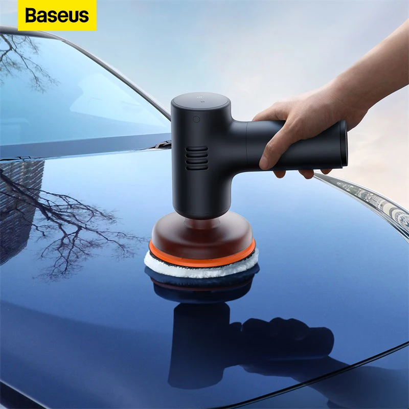 Baseus Car Polishing Machine Cordless Mini Electric Polisher With ...
