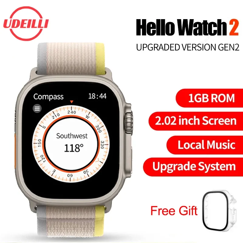 Hello Watch 2 H11 Ultra actualizado, reloj inteligente 2 49mm, 1:1 ...