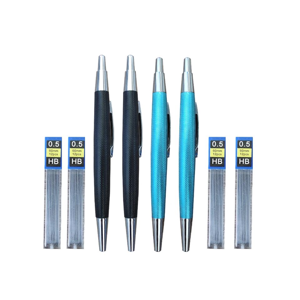 4pcs Mini Metal Mechanical Pencil 0.5/0.7mm High Quality Automatic ...