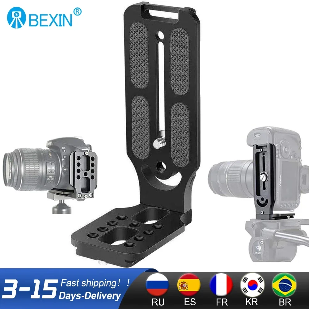 BEXIN-Universal-Camera-L-Bracket-Shot-Quick-Release-L-Plate-1-4-Inch ...