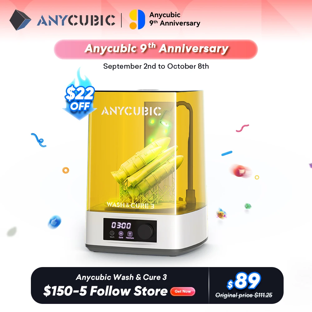 ANYCUBIC-Wash-Cure-3-Washing-and-Curing-Machine-For-LCD-SLA-Resin-3D ...