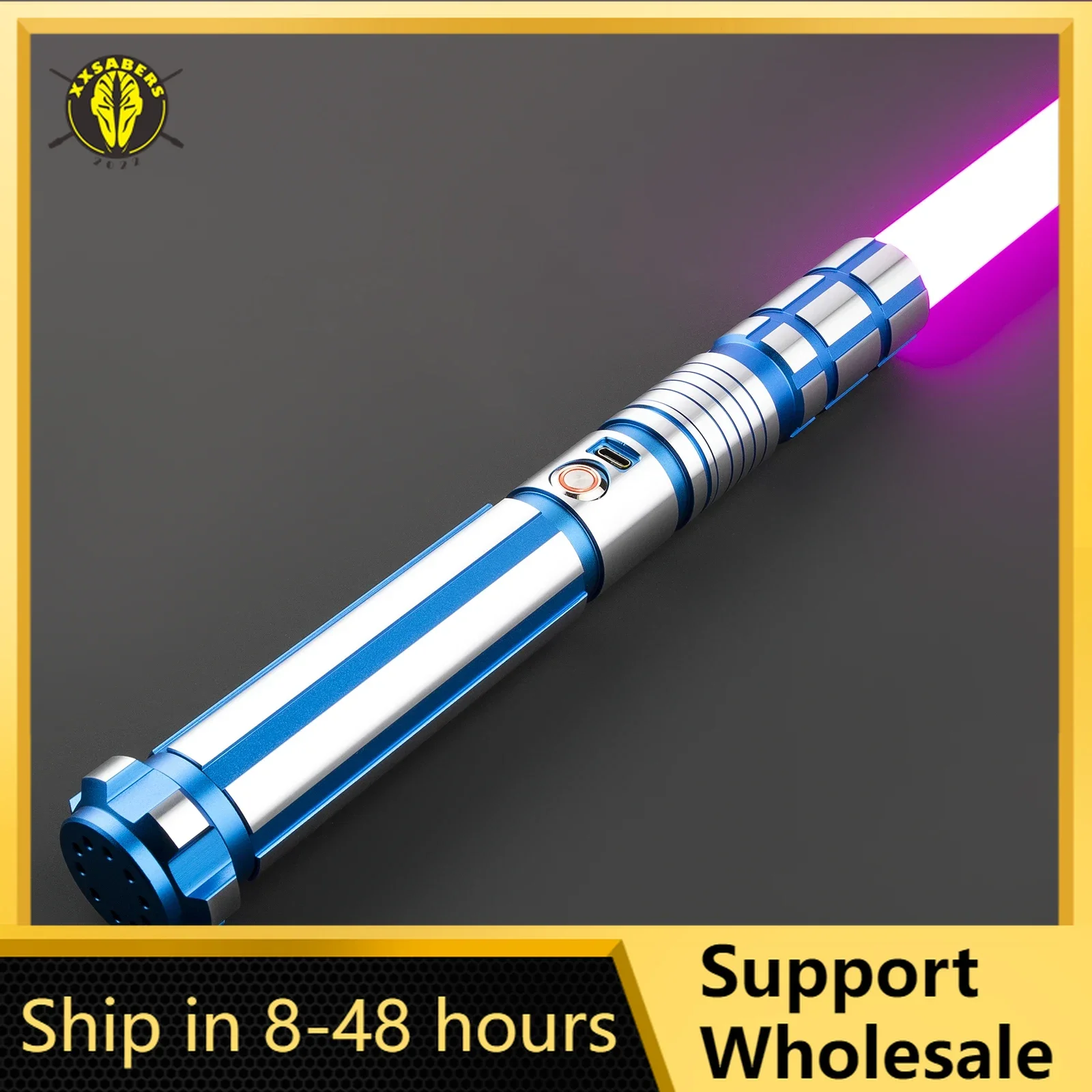 Lightsaber-Neopixel-Jedi-Laser-Sword-Metal-Hilt-Heavy-Dueling-Sensitive ...