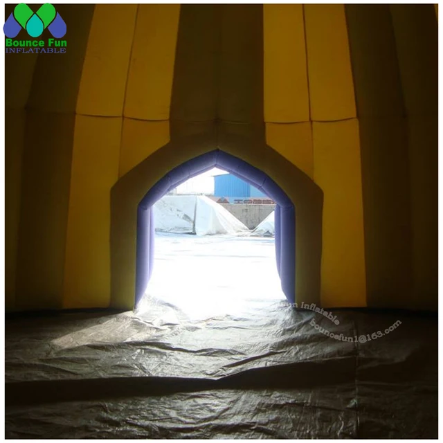 Fashion Portable Inflatable Yurt Tent,Outdoor Geodesic Dome Circus Tent ...