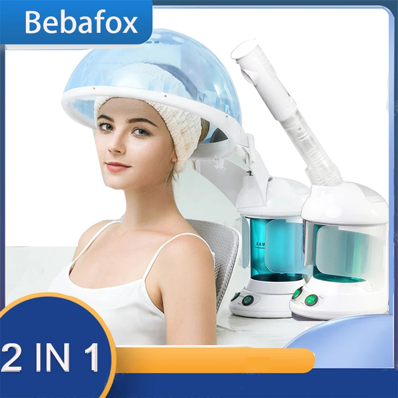 Beauty Hair Oil Baking Machine Spa Cold and Hot Steam Facial Steamer ...