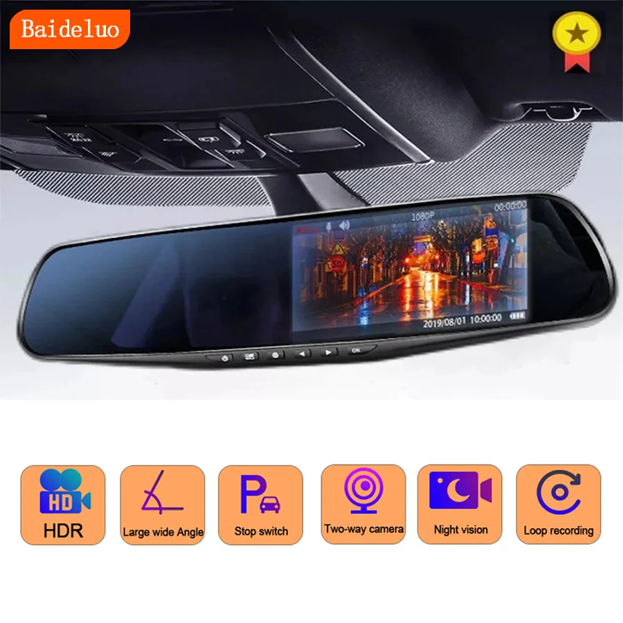 GYIOEUPT-espejo-retrovisor-grande-de-4-2-pulgadas-tac-grafo-de-doble ...