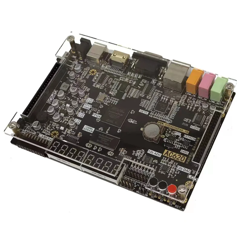 Altera EP4CE10F17C8N FPGA Development Board with 8 channels 12-bit ADC ...