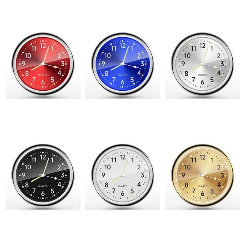 40mm-Mini-Luminous-Car-Clock-Digital-Watch-Mechanics-Quartz-Clocks ...