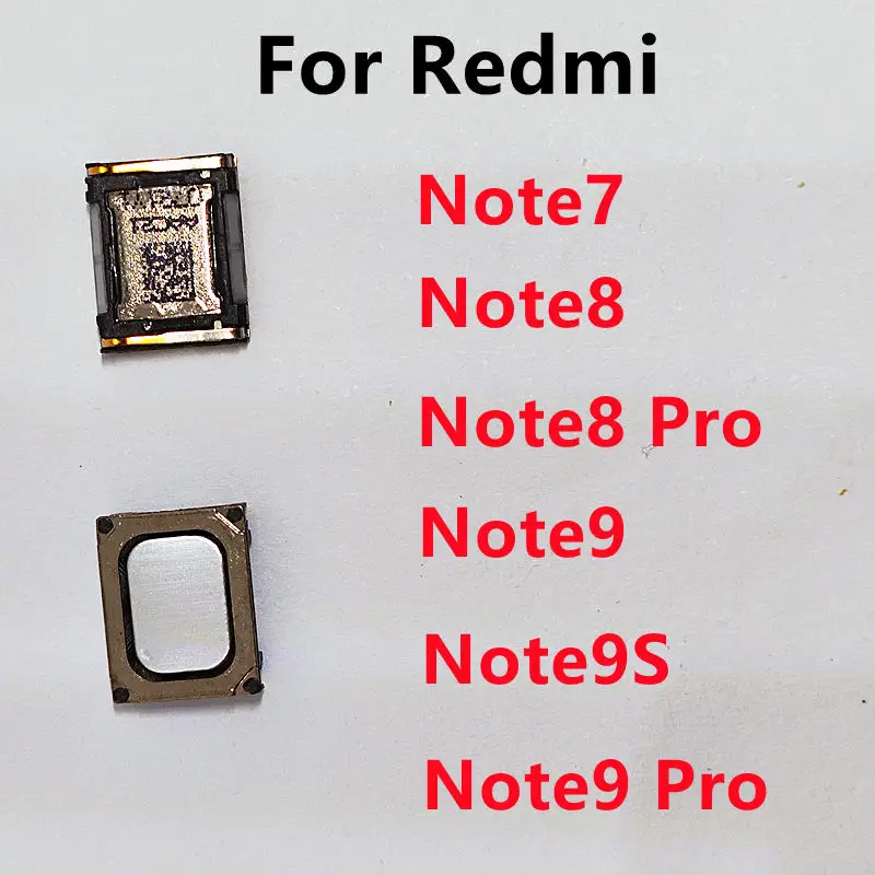 For-Xiaomi-Redmi-Note-9-9S-8-8T-7-Pro-Max-Earphone-Top-Ear-Speaker ...