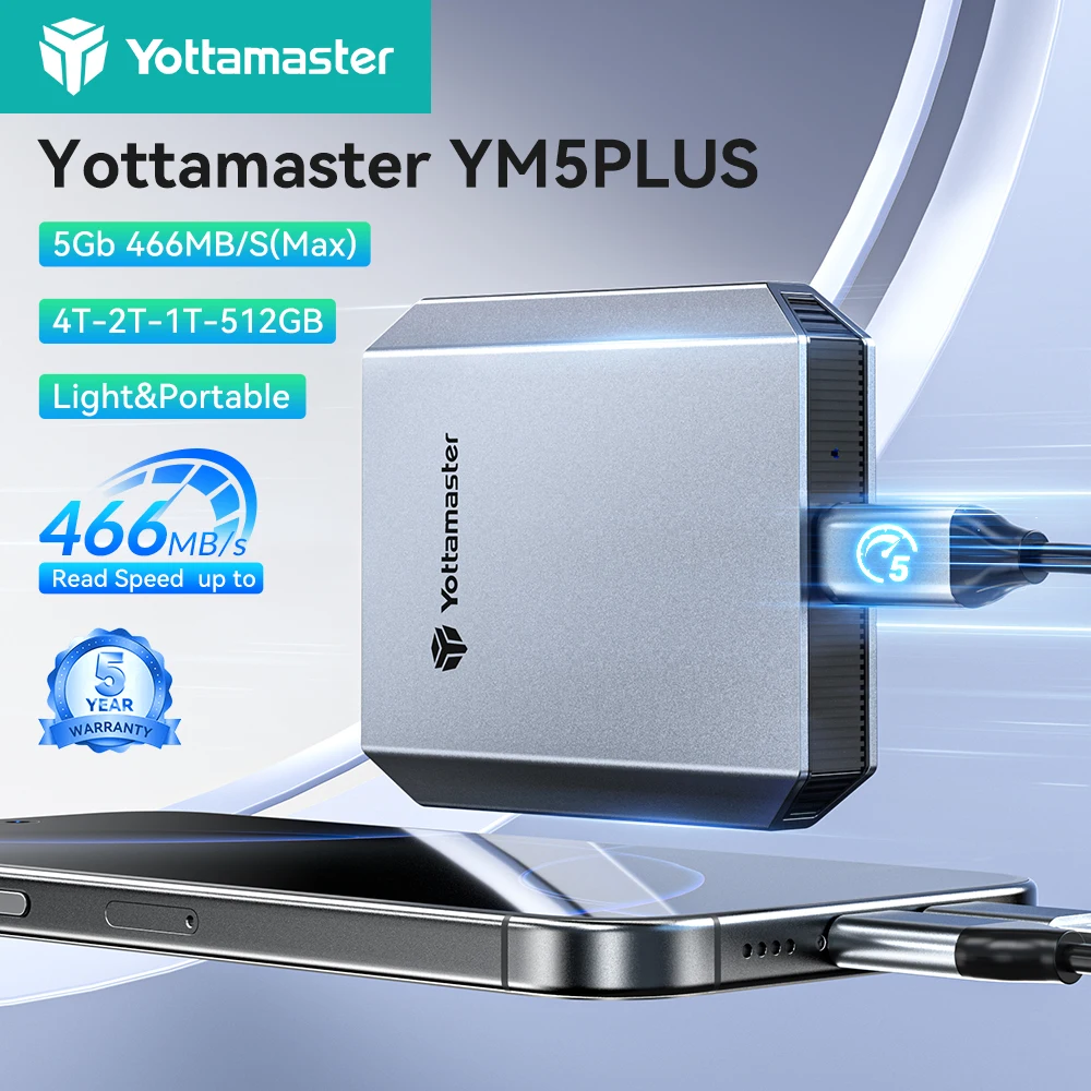 Yottamaster Portable SSD External Drive disco duro externo 512GB 1TB ...
