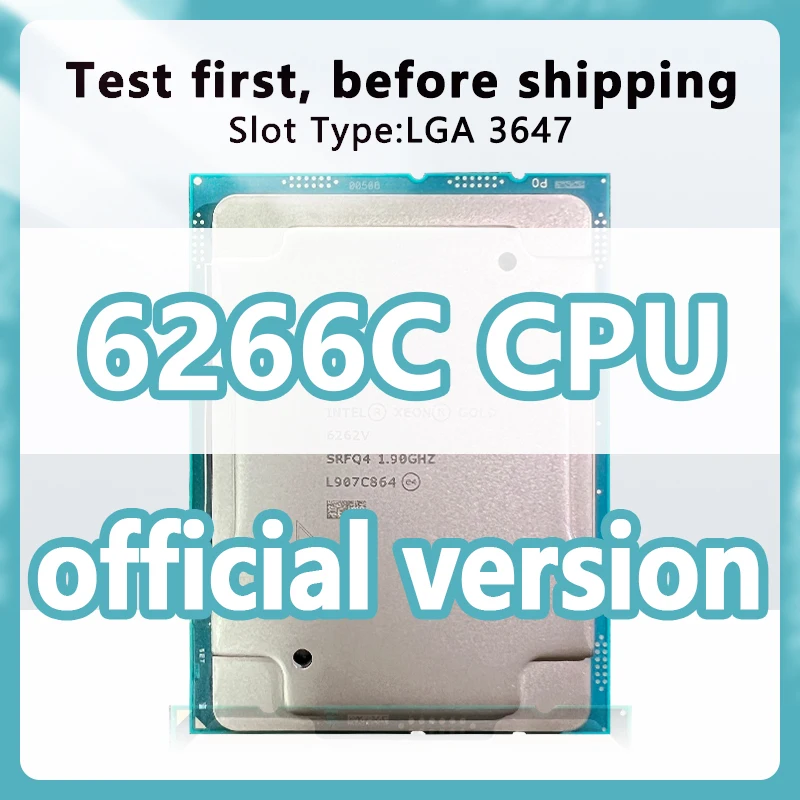 Xeon-Gold-medal-6266C-official-version-CPU-3-0GHz-30-25MB-205W ...
