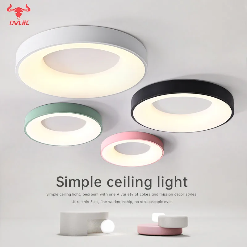 DVLIIL-Nordic-Modern-LED-Ceiling-Lights-Round-Ceiling-Lamp-Kitchen ...