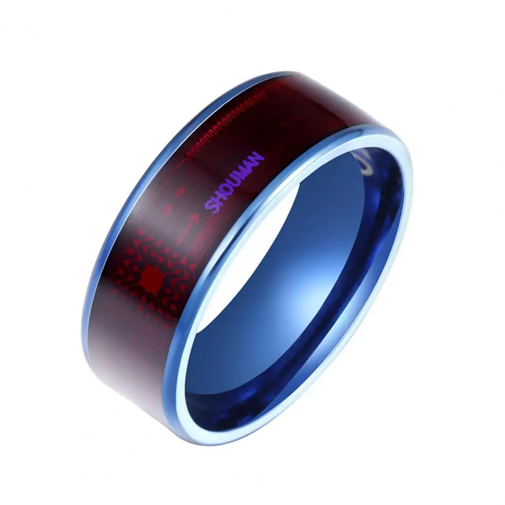 Universal Phone NFC Chip Ring Bluetooth Thickened Stainless Steel ...