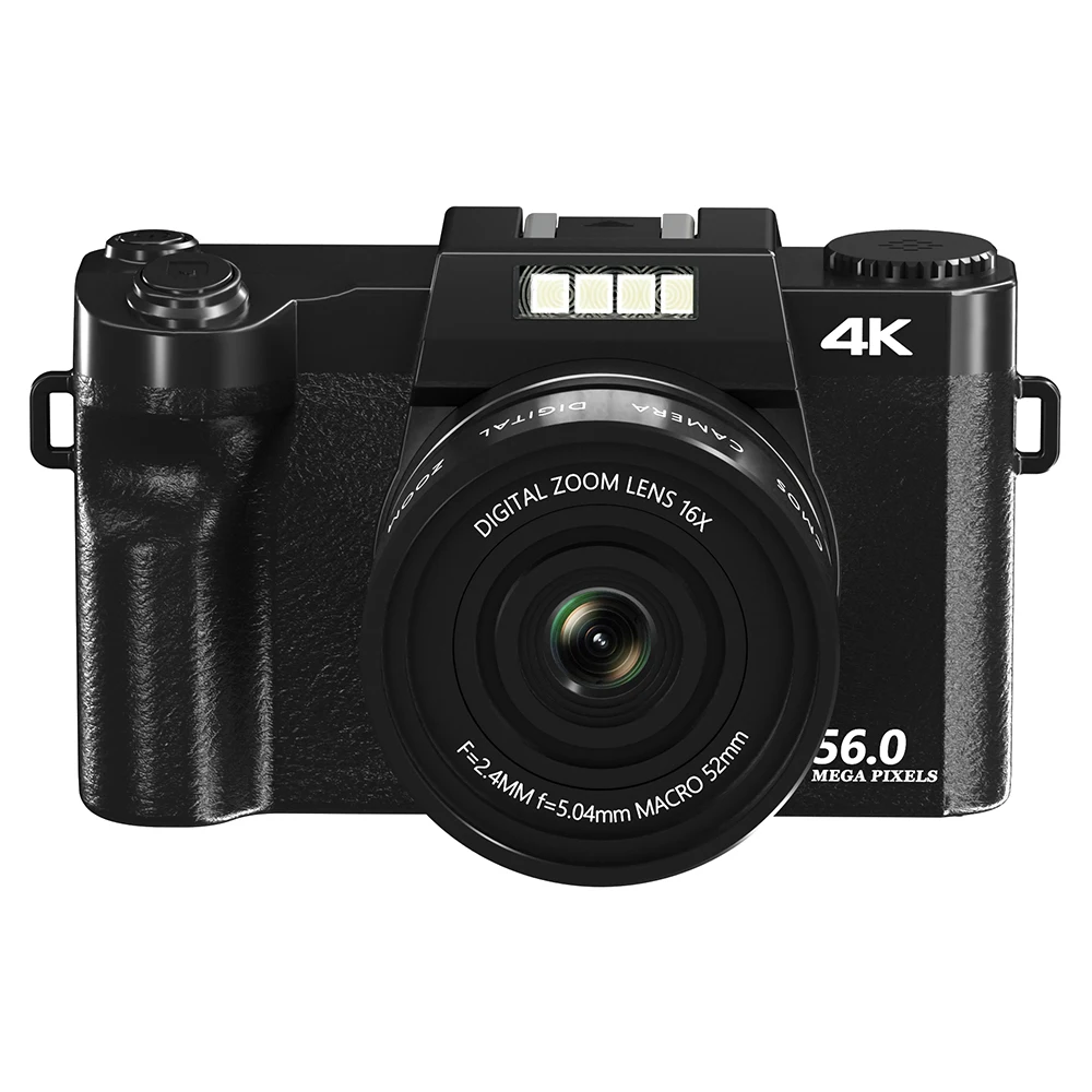 56MP Digital Photo Camera For Photography 4K Vlog Camcorder 3" Screen ...