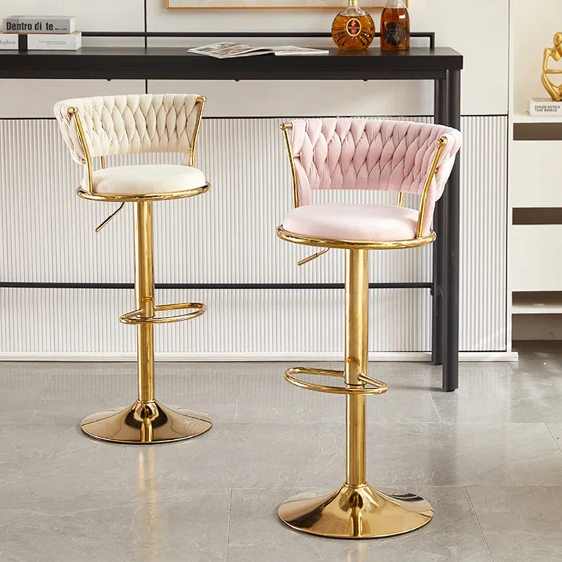 Rotating-Lifting-Bar-Chair-High-Foot-Stool-Nordic-Furniture-Backrest ...