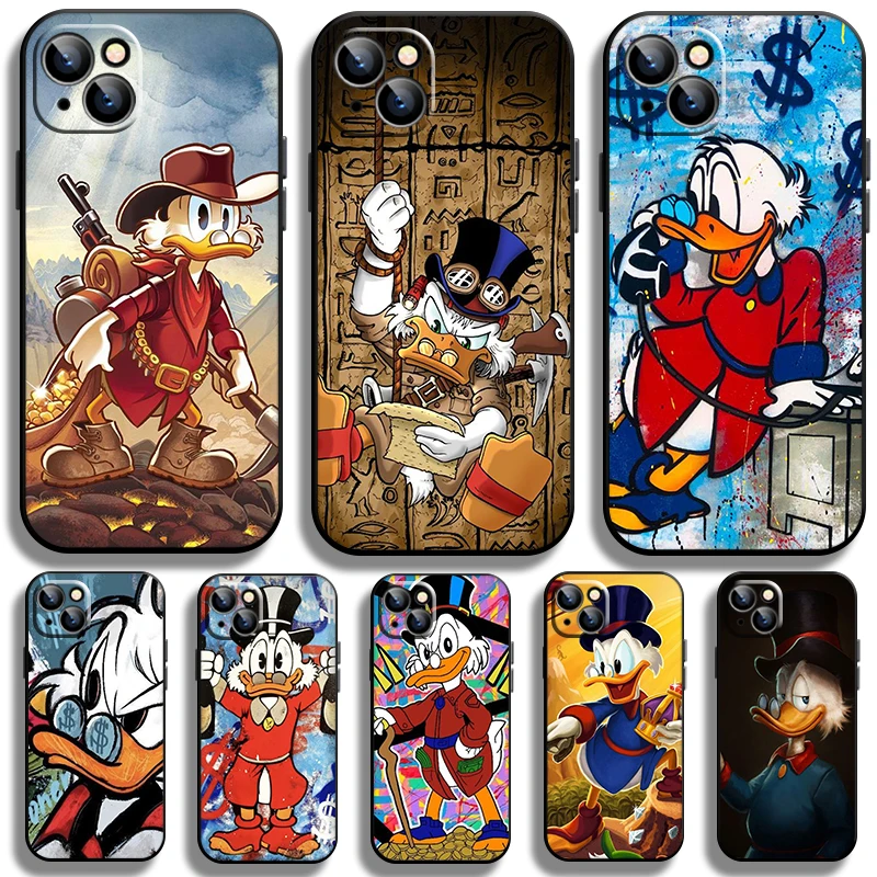 Disney Scrooge Mcduck Case For Apple Iphone 14 13 12 Pro Max Mini 11 ...