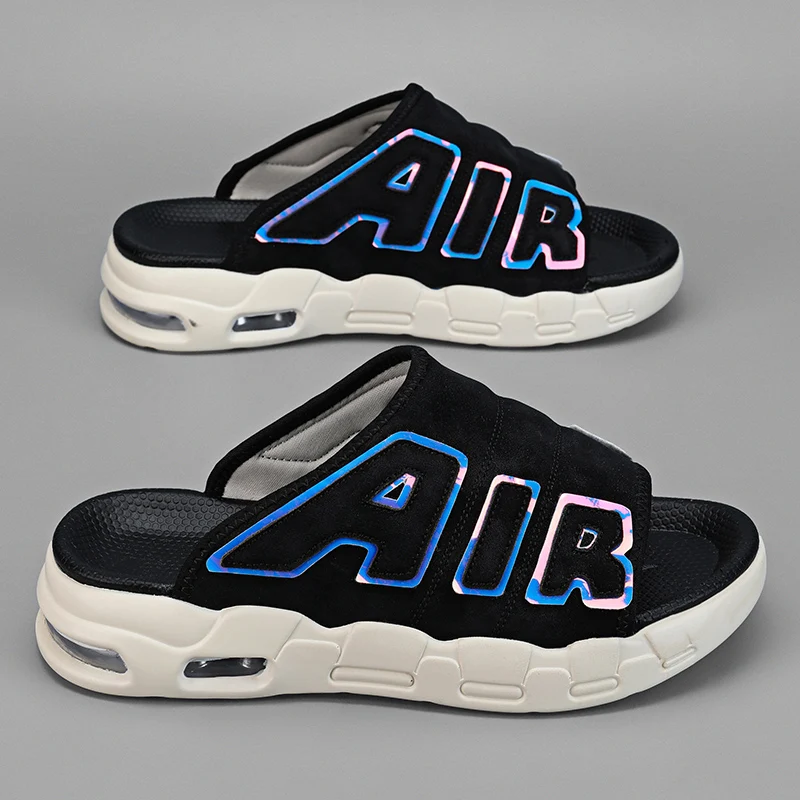 Men-s-Air-Slippers-Sports-Slippers-Trendy-Graffiti-Style-Men-s-Casual ...