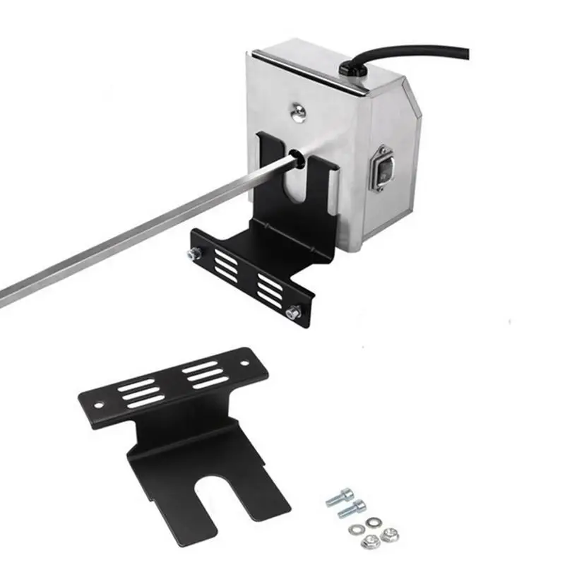 2PCS Stainless Steel Rotisserie Motor Bracket Set Universal Barbecue ...