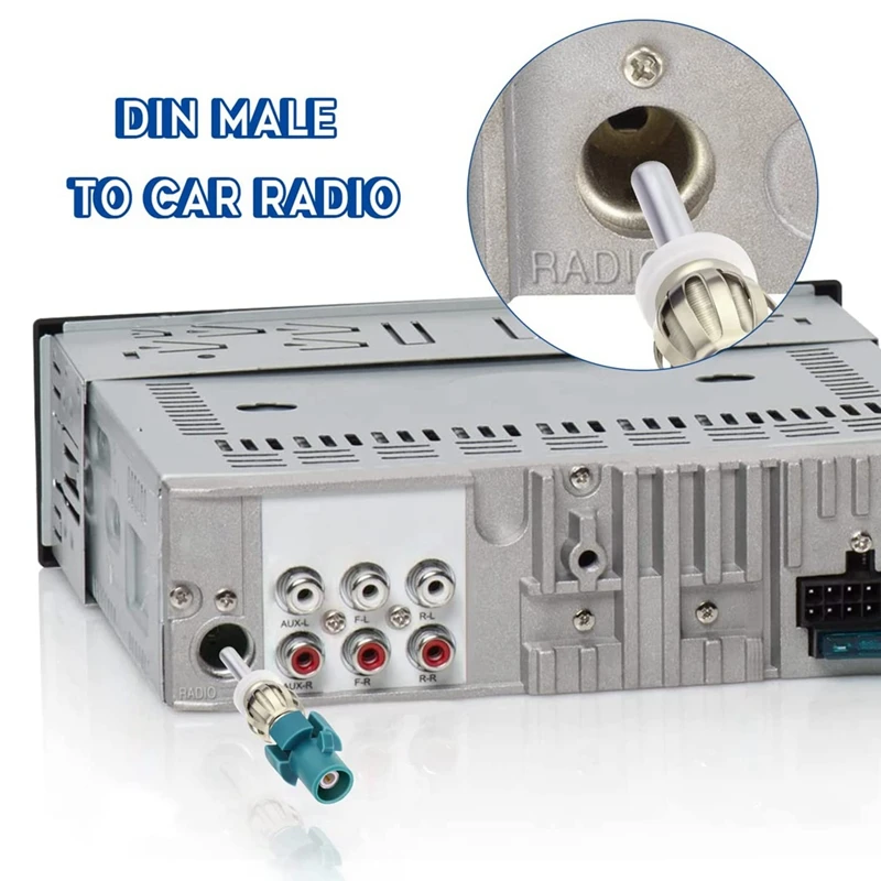 Adattatore-per-Antenna-Stereo-per-auto-da-5-pezzi-connettore-Radio-FM ...