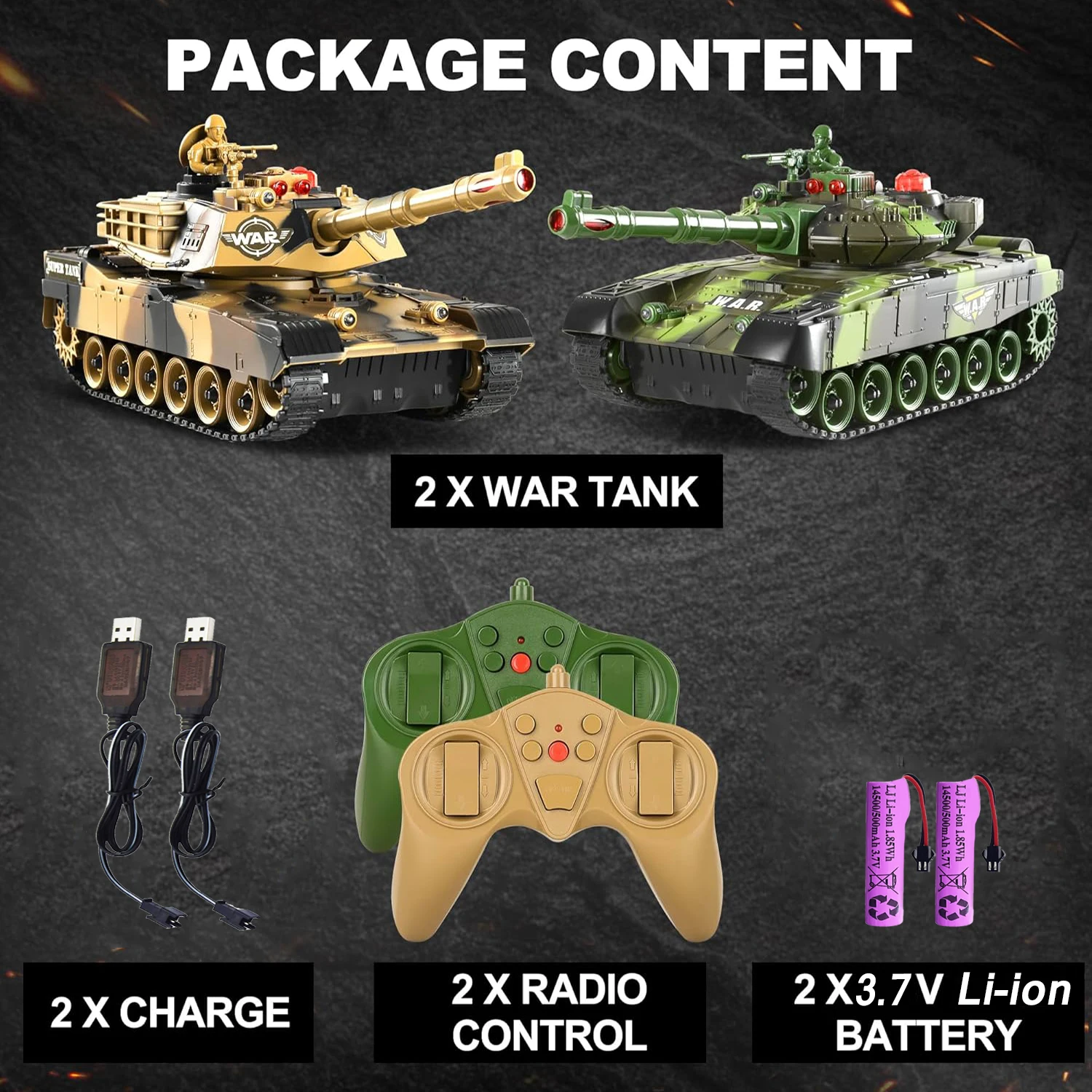 Toy Tanks Remote Control